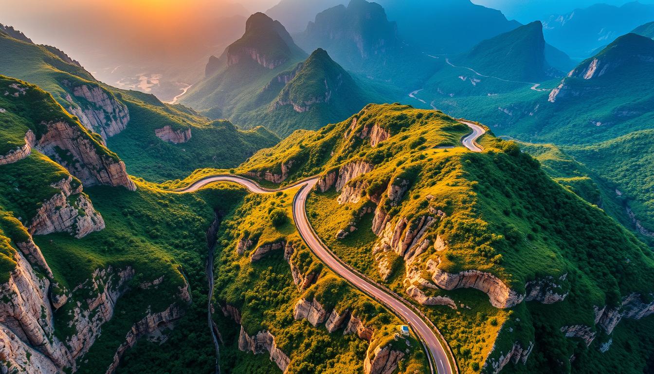 Adventure to Tongtian avenue, China - Epic Mountain Road