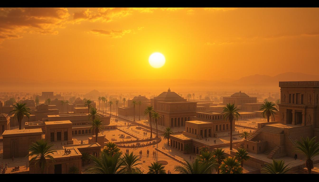 uncover the lost city of aten in ancient egypt